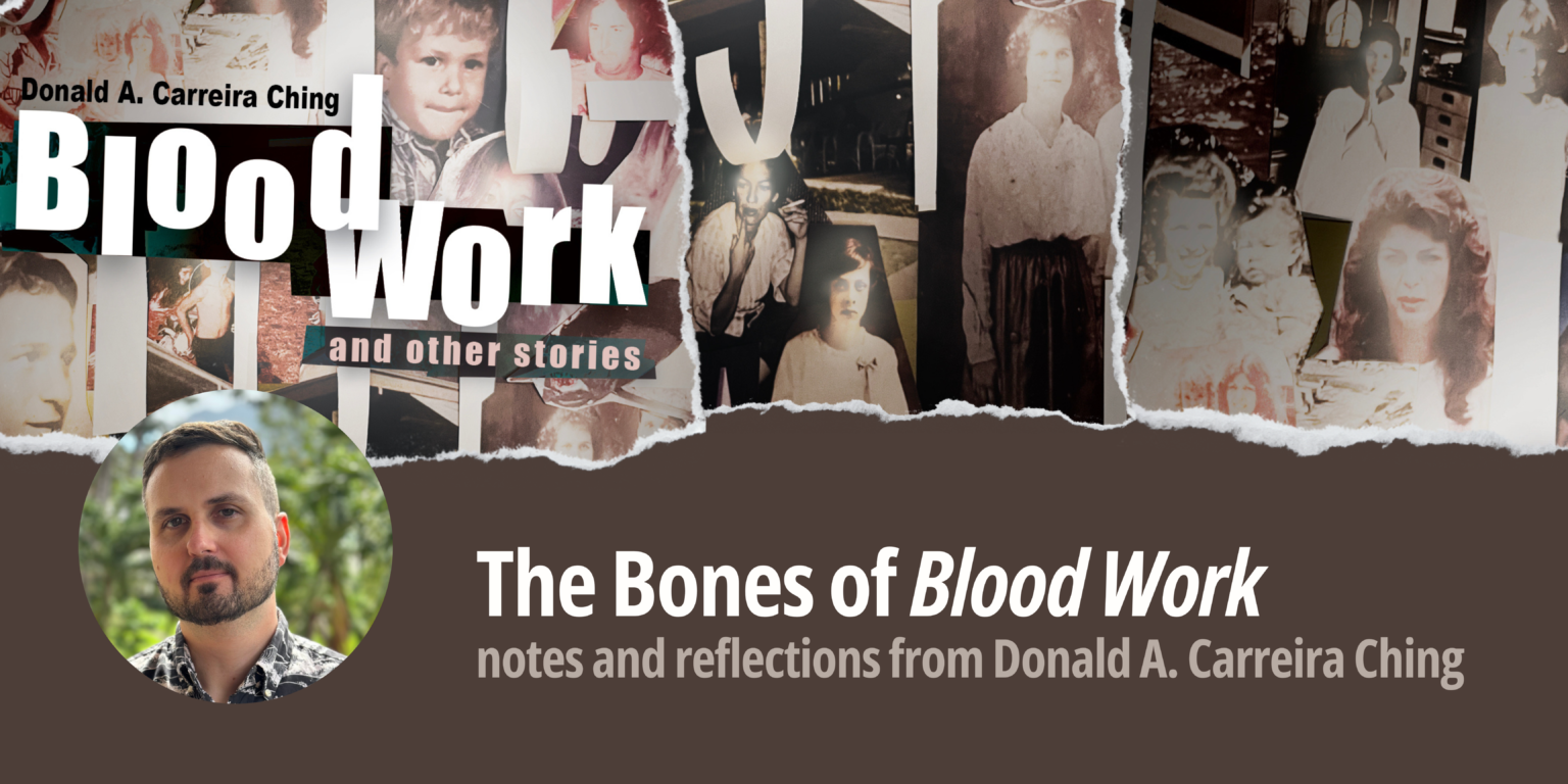 The Bones of Blood Work: "Closing Costs" - Bamboo Ridge Press